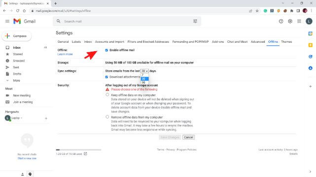 How to Enable Offline Gmail? Easy Steps - PCVenus