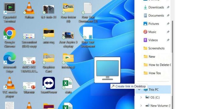 How to Show “This PC” (My Computer) on Desktop in Windows 11/10/8.1/7 ...