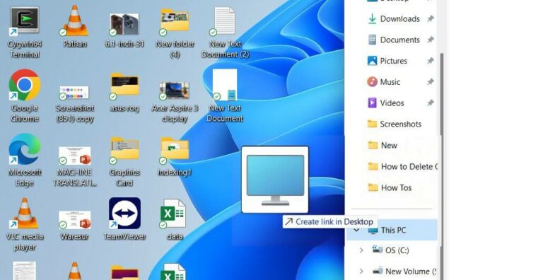 How to Show “This PC” (My Computer) on Desktop in Windows 11/10/8.1/7 ...