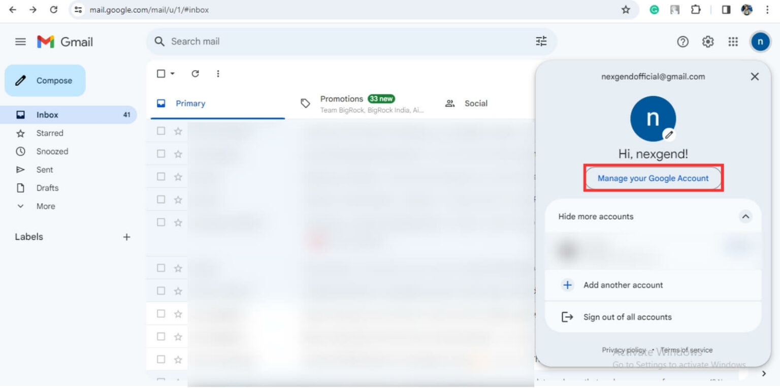 How to Add a Picture to Gmail Profile - PCVenus