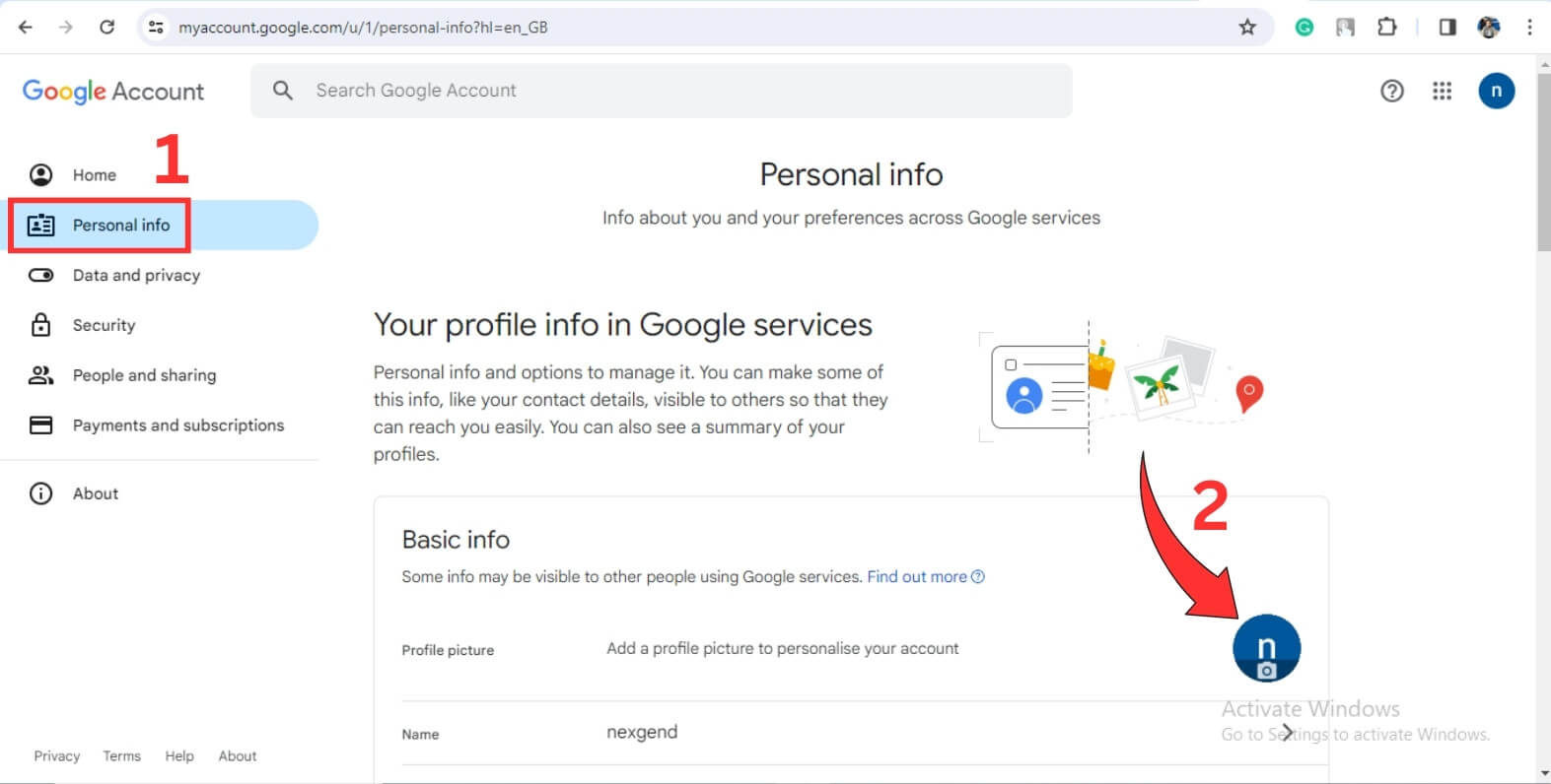 How to Add a Picture to Gmail Profile - PCVenus