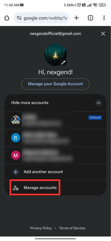 How to Change Default Google Account: From any Device - PCVenus