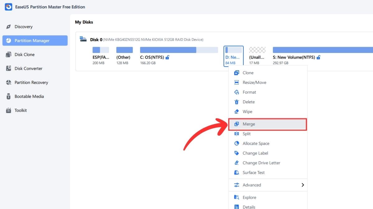 Combine Disk Partitions in Windows Without Losing Data - PCVenus